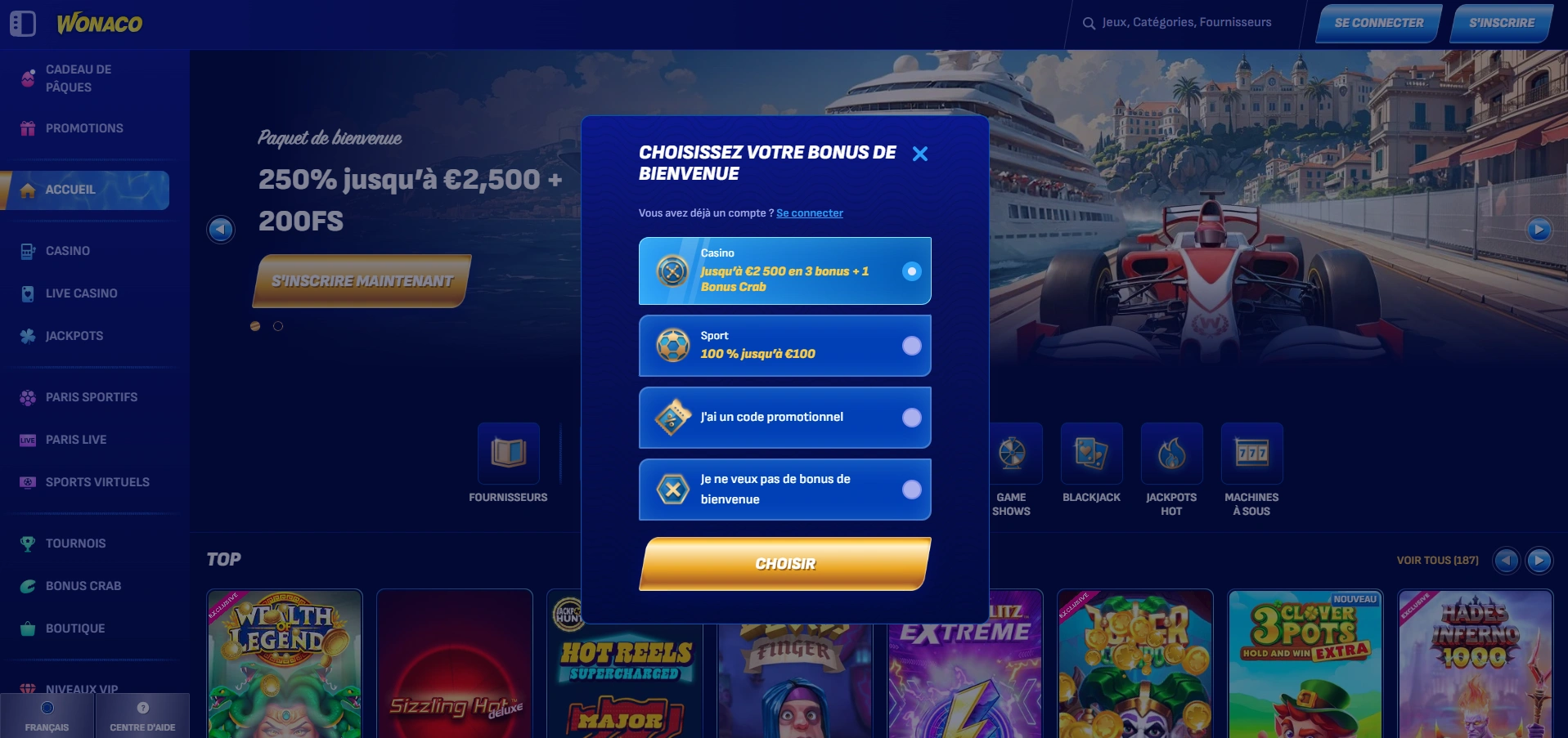Casino en Ligne ᐉ Jouez sur le Meilleur Casino en Ligne France